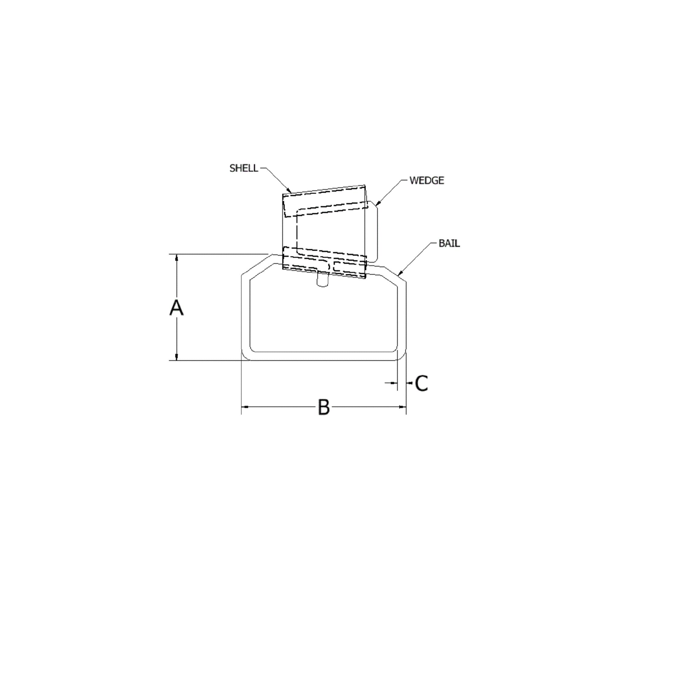 WSS1, WEJTAP Stirrup Connector | WSS1 | Burndy