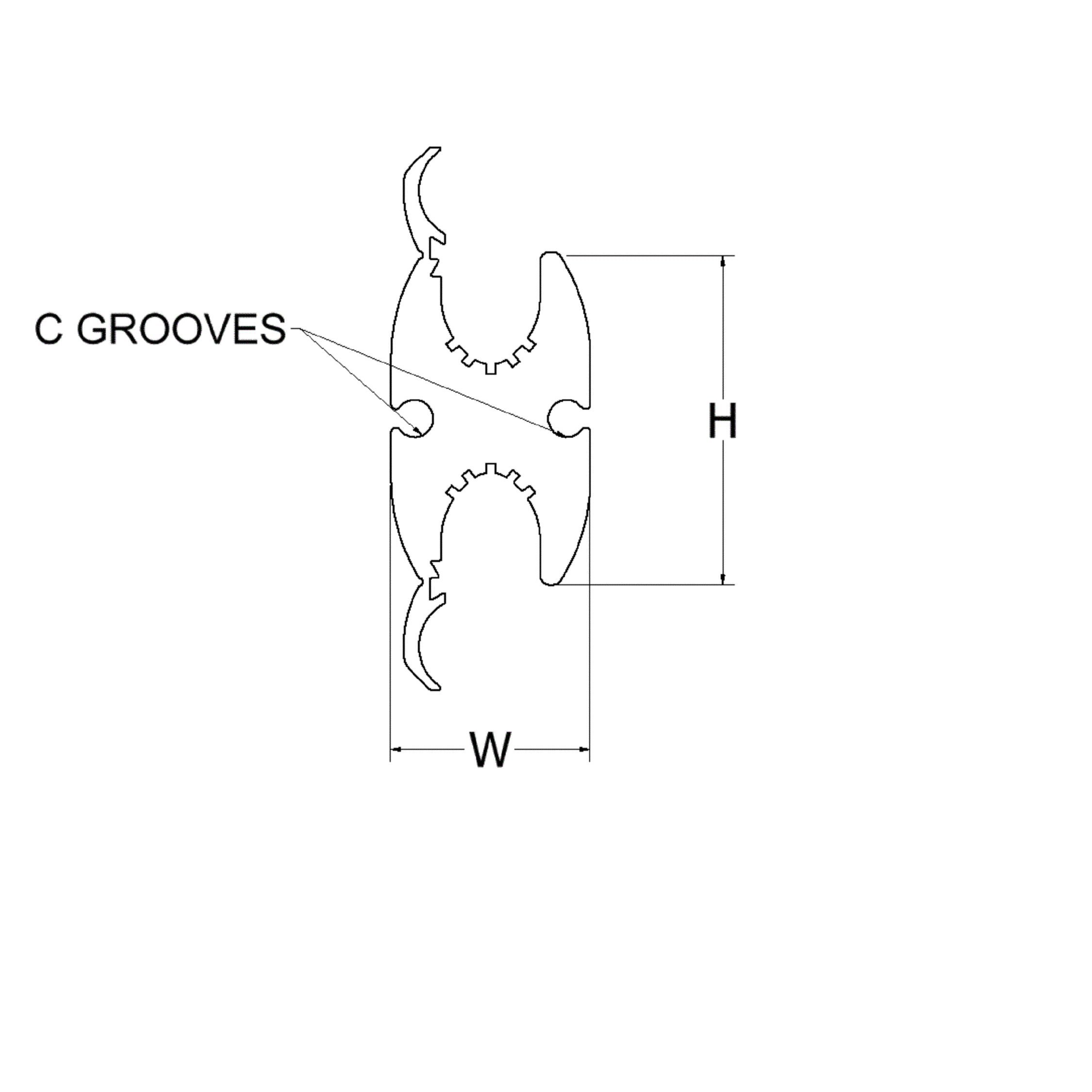 YHD4, Line Tap Connector, AL-CU, AL-AL | YHD4 | Burndy
