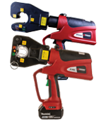 Battery Operated Crimping Tools - BURNDY® PATRIOT® Crimpers | Burndy