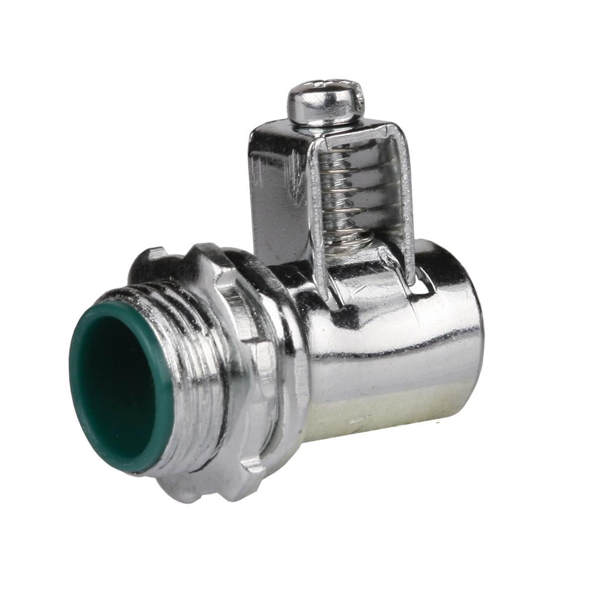 3/8 in. Flex/MCI/MCI-A/AC Double Bite Saddle Connector, Insulated ...