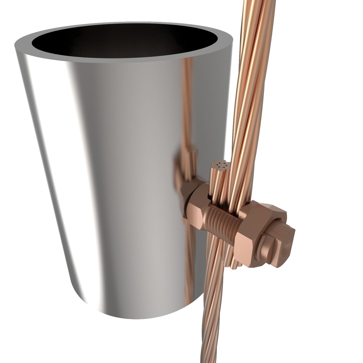 K2C26B1, SERVIT POST Mechanical Connector, 2 Cables to Flat | K2C26B1 ...