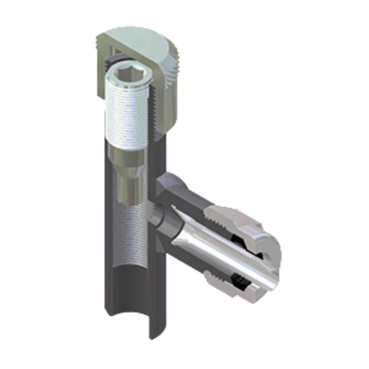 Steel Service Punch Tee | 121412100400 | Continental Industries