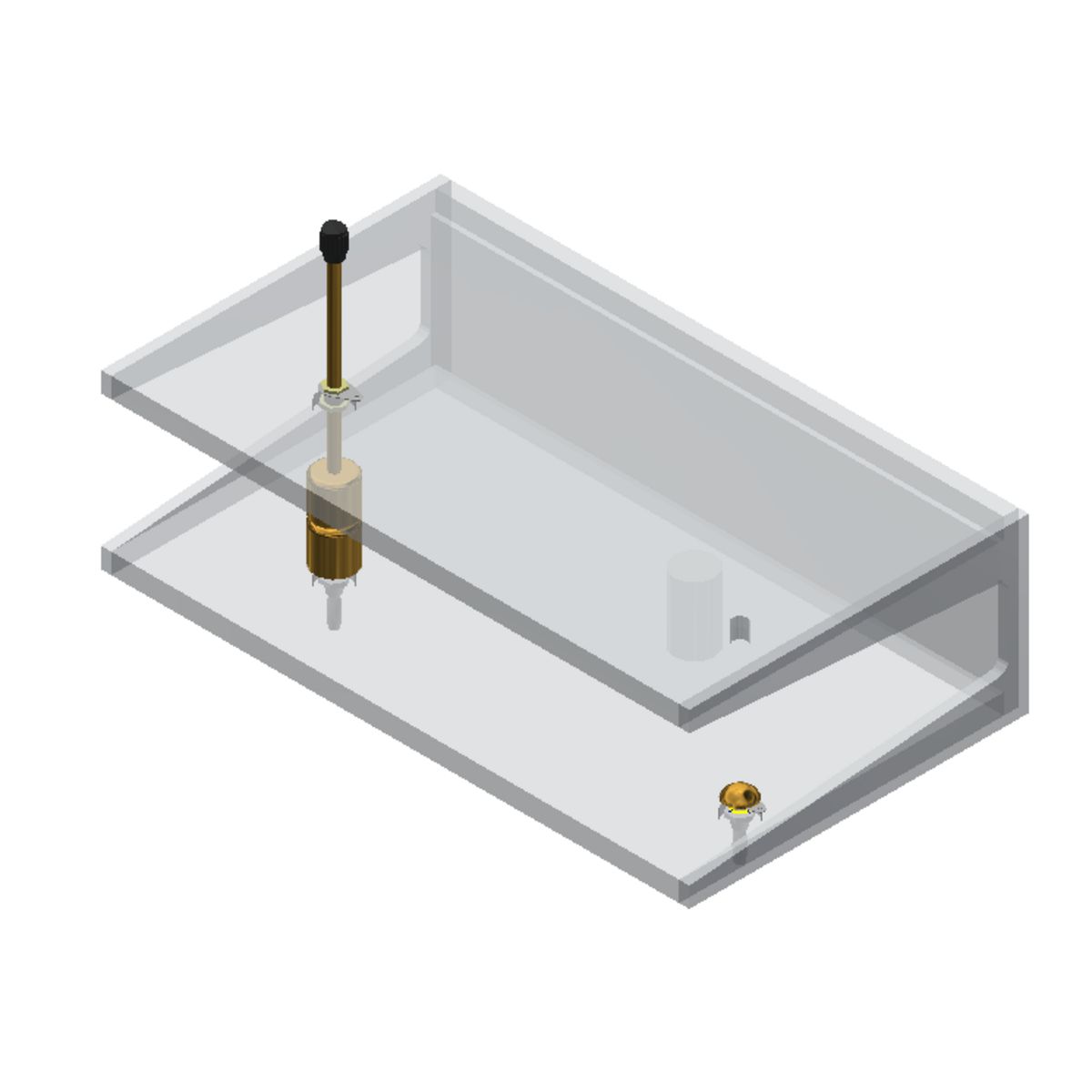 Test Cell - ASTM D149 Type 2 Electrodes | TF-1-75 | Hipotronics