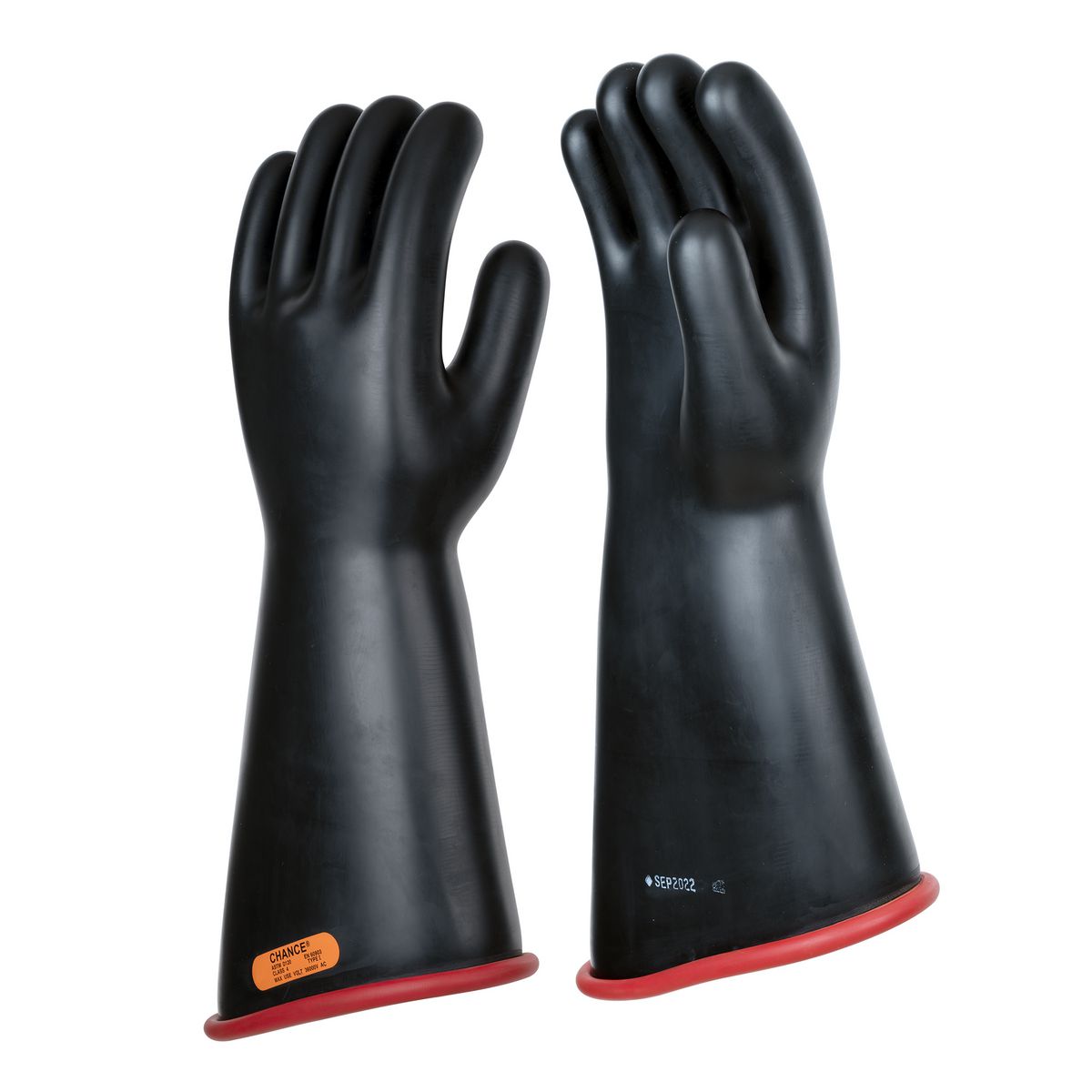 Contour Cuff Gloves Class 4, 18 Red/Blk Size 10H | PSC418CRB10H ...