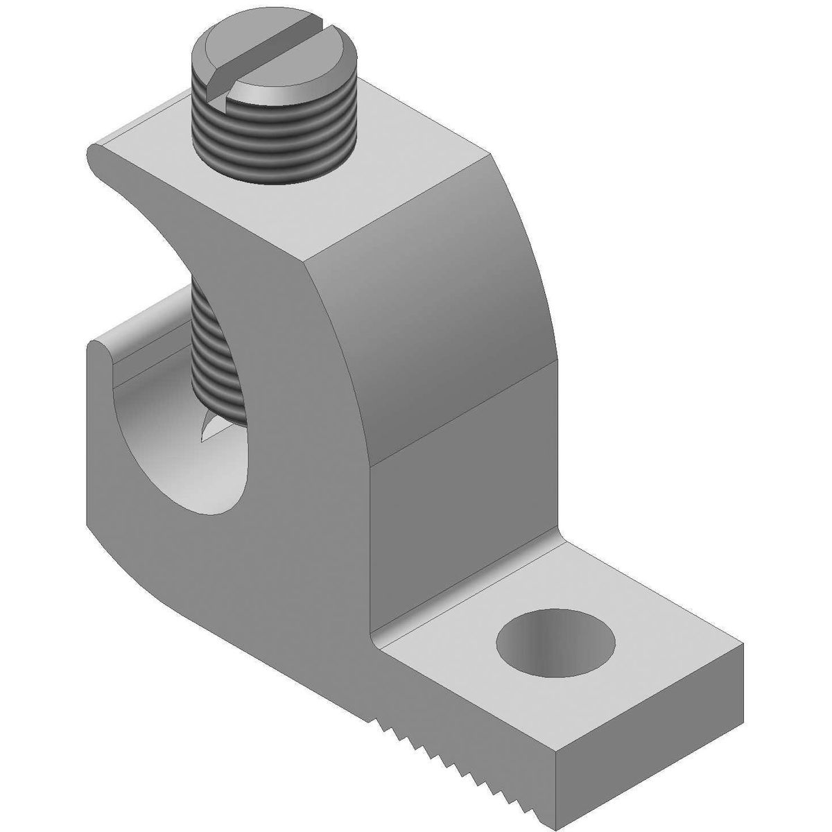 Aluminum Lay-in Lug, 1/0-14 AWG, 0.27" Stud Size, Tin Plated. | LI-112S ...