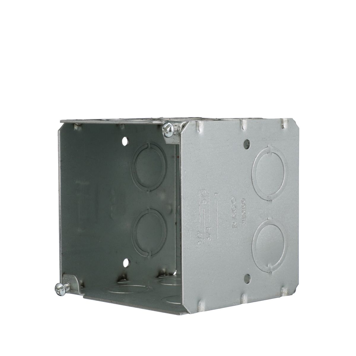 Raco 256 4"" Square x 3.5"" Deep Box | Gordon Electric Supply, Inc.