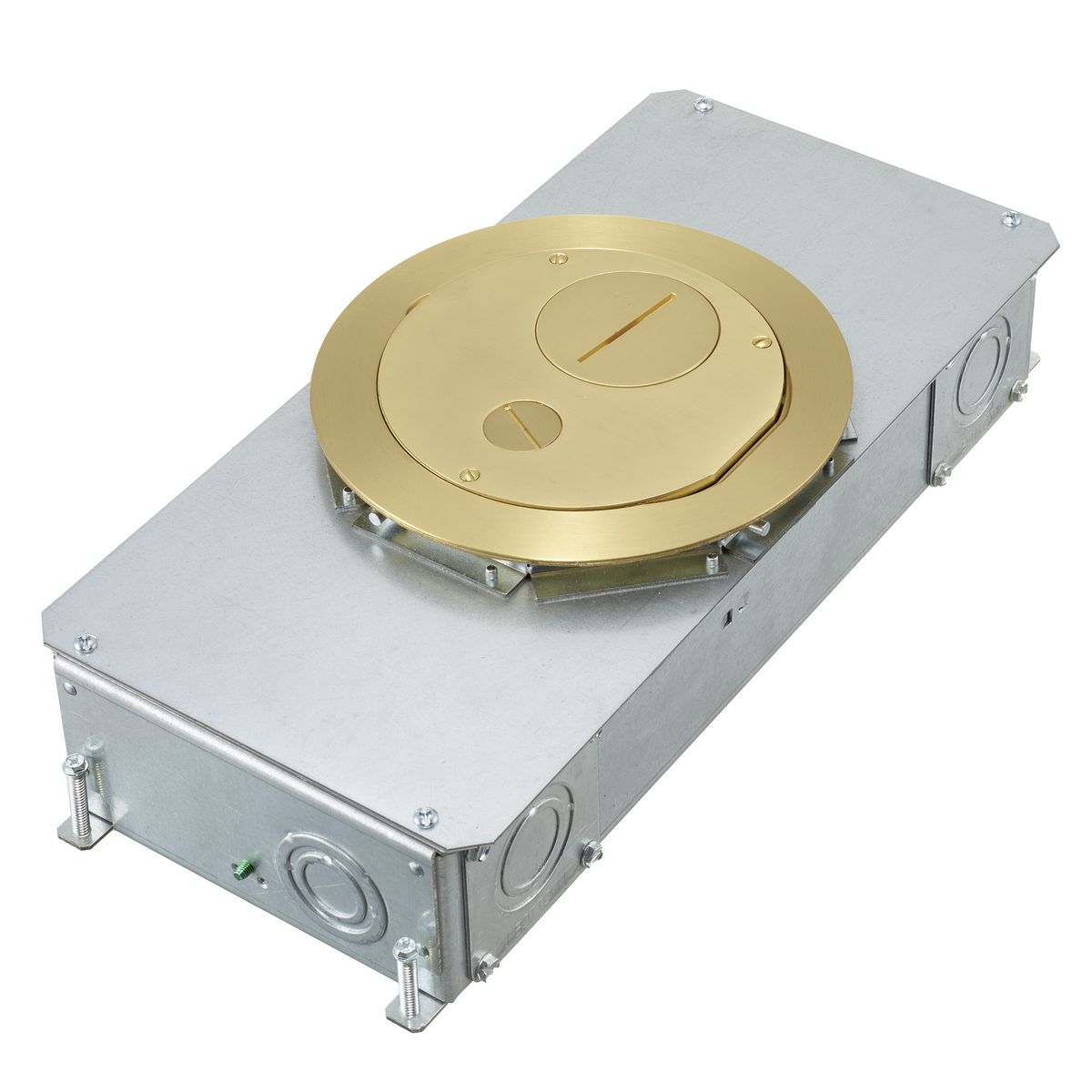 Recessed 2-Gang Concrete Floorbox with Round Cover. | CFB2G30RE ...