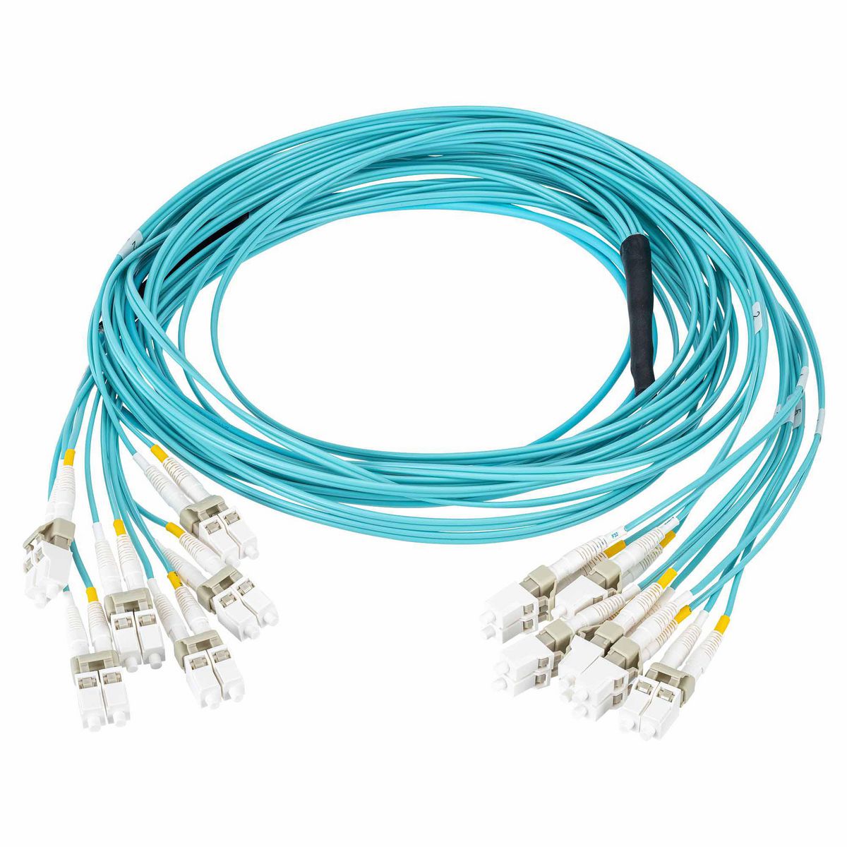 LC Fiber Trunk Cable Assembly, 7 Feet | FFPLC12M4L7FN | Hubbell Premise ...