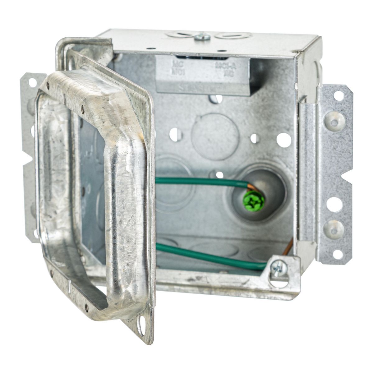 Hinged Mud Ring 2-Gang, Raised 5/8 in. | HBL769H | Wiring Device - Kellems