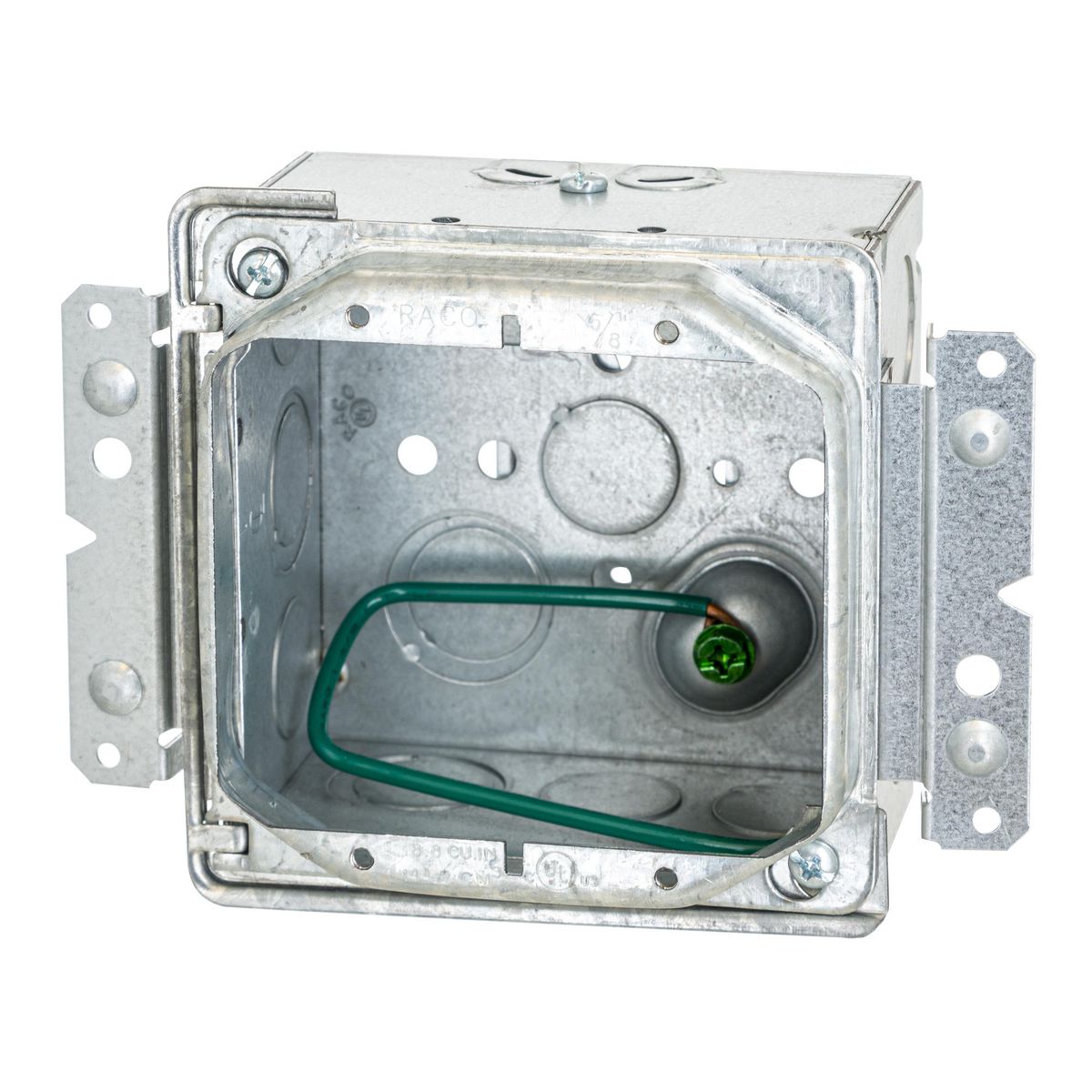 Hinged Mud Ring 2-Gang, Raised 5/8 in. | HBL769H | Wiring Device - Kellems