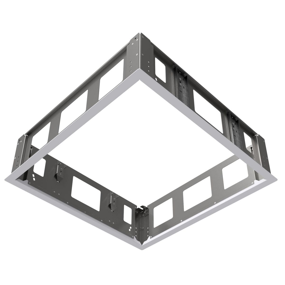 White Recessed 2' x 2' Ceiling Box Hard Ceiling Frame Kit | HRCB22HCFK ...