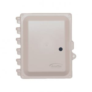 8x6x4 Polycarbonate Enclosure with Solid Door, Key Lock and Cord Grip ...