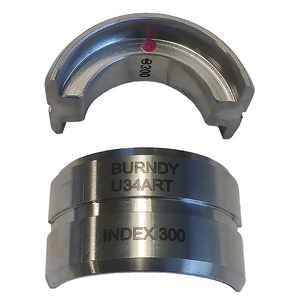 Stainless Steel U Die, Pink, Index 300 | U34ART | Burndy