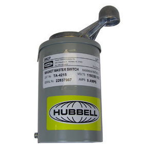 HCTA4215, Type 4215 Master Switch, Lift/Drop | HCTA4215 | Hubbell ...