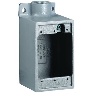 FD-2M - ¾"Iron, Deep Dead End Device Box | FD-2M | Killark