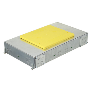 Recessed 6-Gang Concrete Floorbox with Rectangular Cover. | CFB6G30E ...