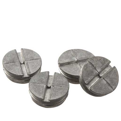 Weatherproof Closure Plugs, 1/2 in. NPT, Gray, 75 Polybags of 4 | 5269 ...