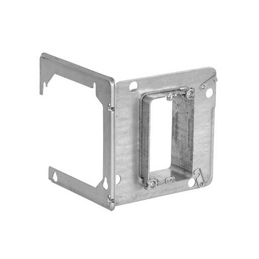 1-Gang hinged adjustable mud ring for 4-11/16" sq. boxes | 843HAMR | Raco