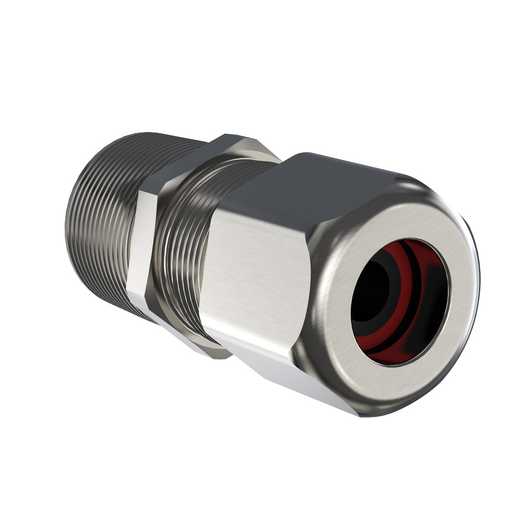 CGB115 - CGB Series - Unarmored Cable Connector 1/2" NPT Zinc Plated ...