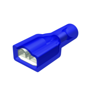 QN14FF250D, Nylon Female Quick Disconnect For 16 - 14 AWG (.25 x .03 ...