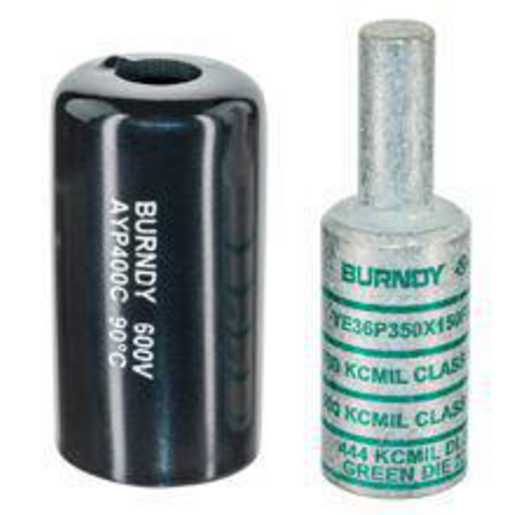 YE36P350X150FX, Copper Compression Pin Adapter, 600/500 kcmil Cu ...