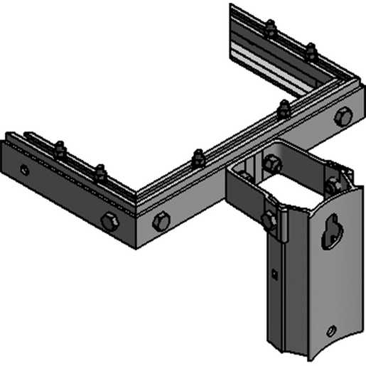 Pole mounted capacitor racks | BACPMR1 | Connector Mfg. Co. (CMC)