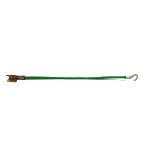 #10 AWG 7" Green Insulated Connector plus Hook | EM-LP1007H25GR ...