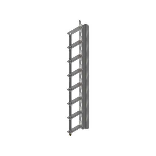 4-WIRE SECONDARY RACK, HEAVY-DUTY, NON-EXTENDED BACK | C2070051 ...