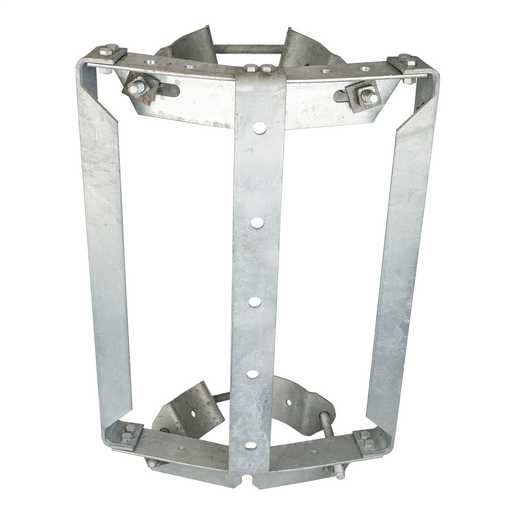 TRANSFORMER BRACKET, 3-POSITION, STEEL, BANDED-RACK STYLE, with LIFTING ...