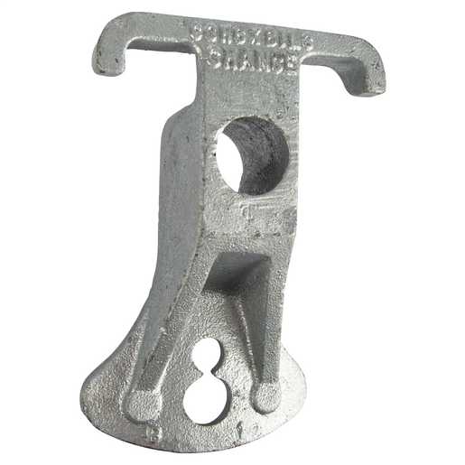 GUY-HOOK ATTACHMENT, 33,500 lbs. STRENGTH, 1in BOLT SIZE with 9/16in ...