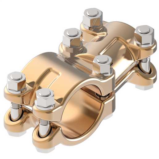 Bronze Bolted Angled Tee | TT152414 | Hubbell Power Systems