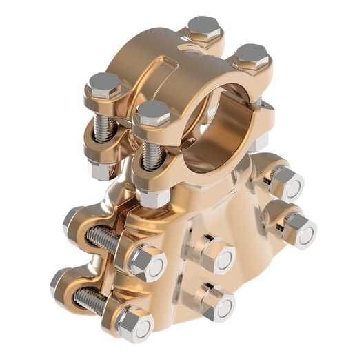 Tee, Bronze Bolted | TT2153020 | Hubbell Power Systems
