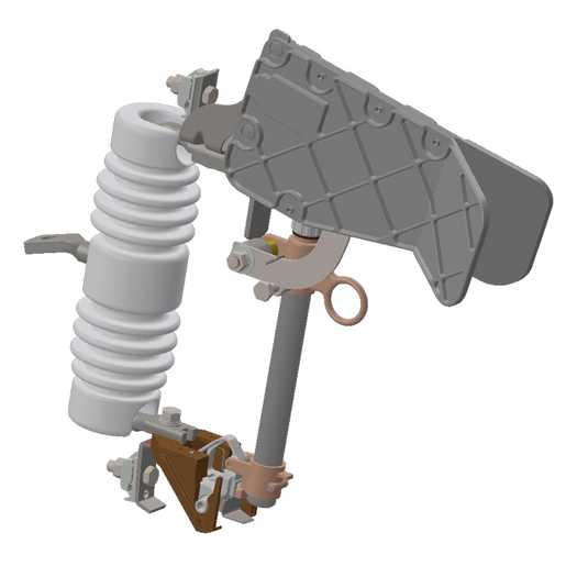 Loadbreak Fuse Cutout DHC-C 27 kV | DHCC-2710012506 | Hubbell Do Brasil