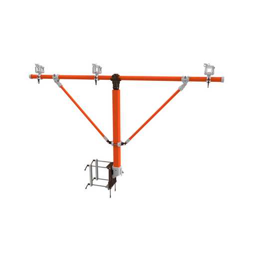 Boom Mounted 10' Auxiliary Arm with Adapter for Square Booms | C4000744 ...