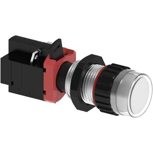 GZ Series - PilotLight, Clear with Lamp Holder & Lamp 220V/240V AC ...