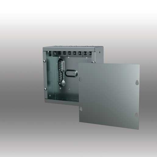 GRAND SLAM BOX WITH STAB-iT® II 8X8X3 No Knockouts | GS883SNK | Raco