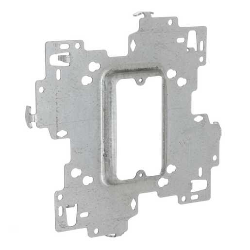 UNIVERSAL STUD MOUNT BRACKET 1 DEVICE 5/8 IN RAISED MUD RING | USMB158 ...