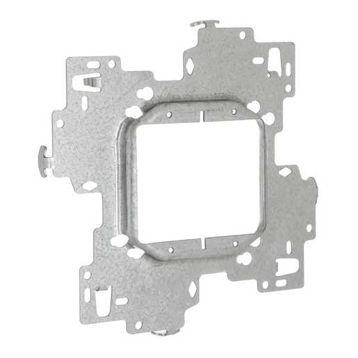 UNIVERSAL STUD MOUNT BRACKET 2 DEVICE 3/4 IN RAISED MUD RING | USMB234 | Raco