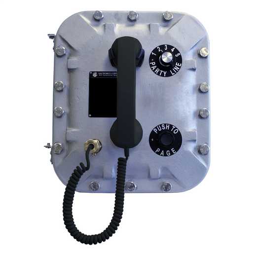Plant Paging/Intercom Station | 825-151C5A1 | GAI-Tronics