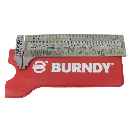WIREMIKE, Stainless Steel Wire Micrometer, inch/fraction markings ...
