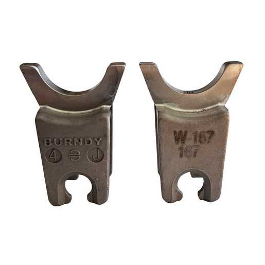 Stainless Steel W Die, Index 167, 207, 211, ,256, 568 | W167 | Burndy