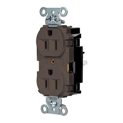 EdgeConnect™, Hubbell-Pro Receptacle, 15A 125V, 5-15R, Screwless ...