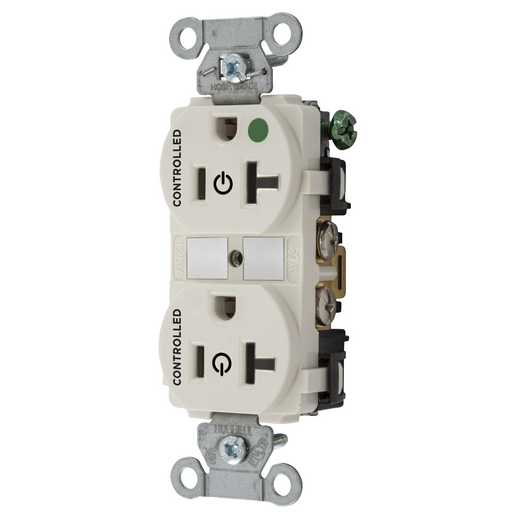 Straight Blade Devices, Duplex Receptacle, Hospital Grade, Hubbell-Pro ...