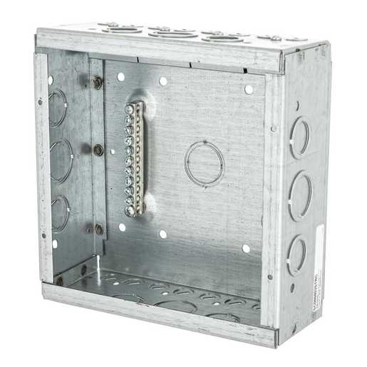8 x 8 in. Grand Slam Junction Box with built in STAB-IT® clamps ...