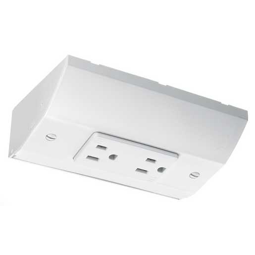 Hubbell Ru270wz Under Cabinet Outlet Box White | Cabinets Matttroy