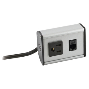 Delivery Systems, Work Surface Boxes, Table Mount, 1) Power, 1) Data ...